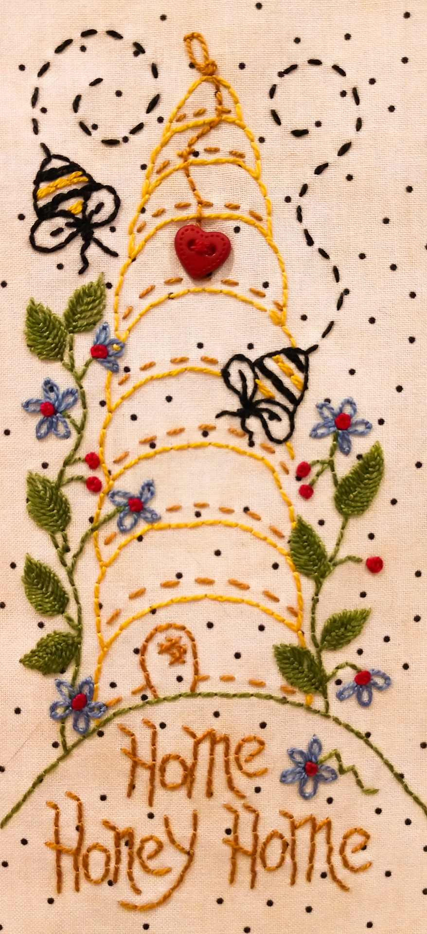 Home Honey Home - Hand Embroidery Complete Kit