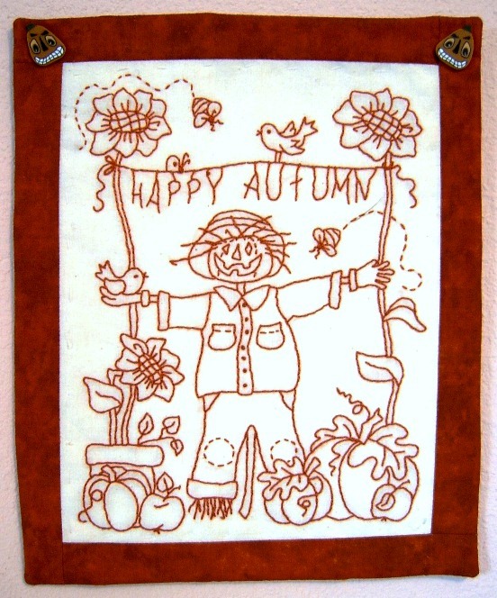 Happy Autumn - Hand Embroidery Complete Kit