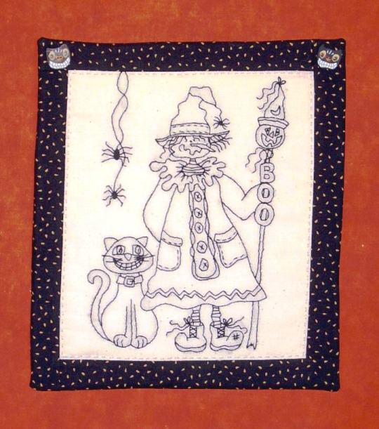 Haunting Pals - Hand Embroidery Complete Kit