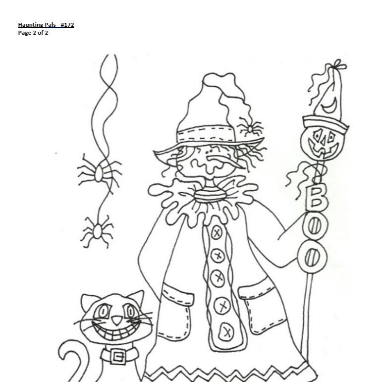 Haunting Pals - Hand Embroidery Complete Kit