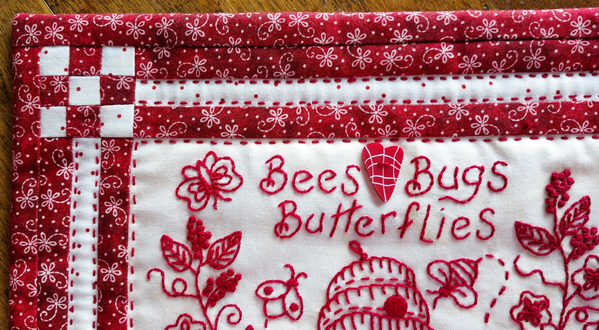 Bees, Bugs & Butterflies - Hand Embroidery Pattern - Download